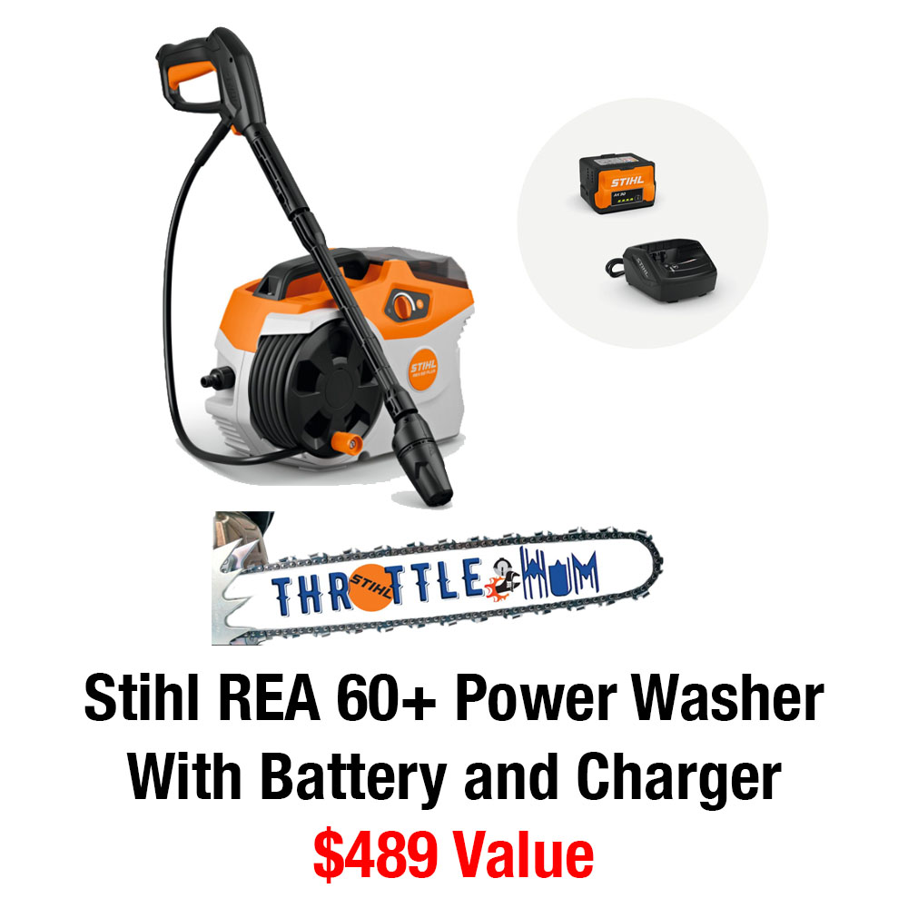 Throttle and Hum $489 Stihl Battery Operated Pressure Washer- 1,900 PSI ...